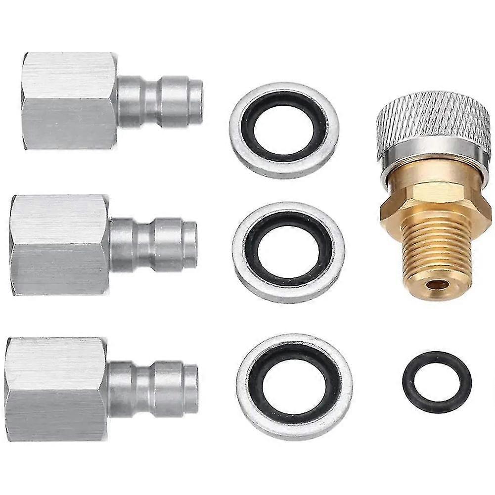 1/8 BSP Quick Change Coupling Connections Charging Adapter Kit ...