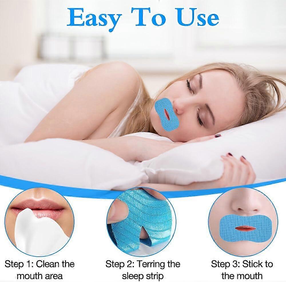 Mouth Tape for Anti Snoring for Sleeping, Anti Snoring Mouth Strips for ...
