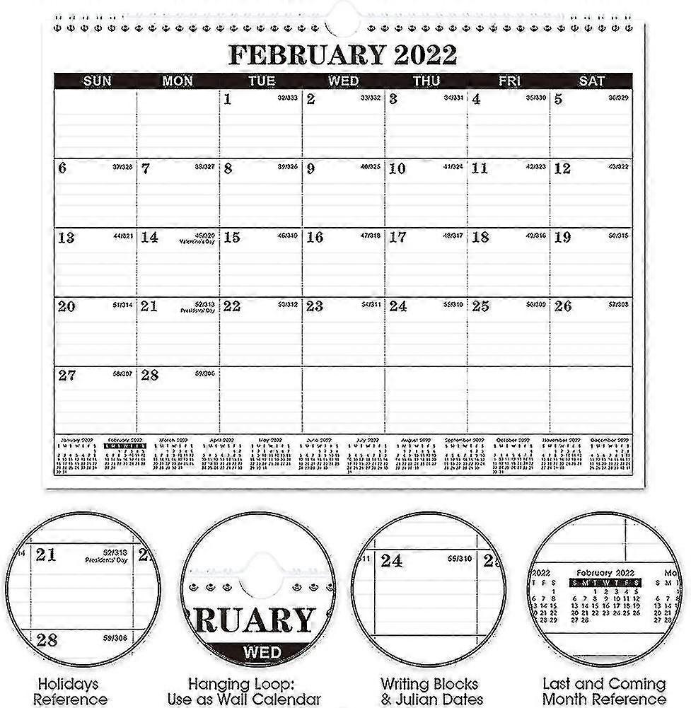 2021-2022 Calendar - July 2021 - December 2022 Wall Calendar, 14.8 '' X ...