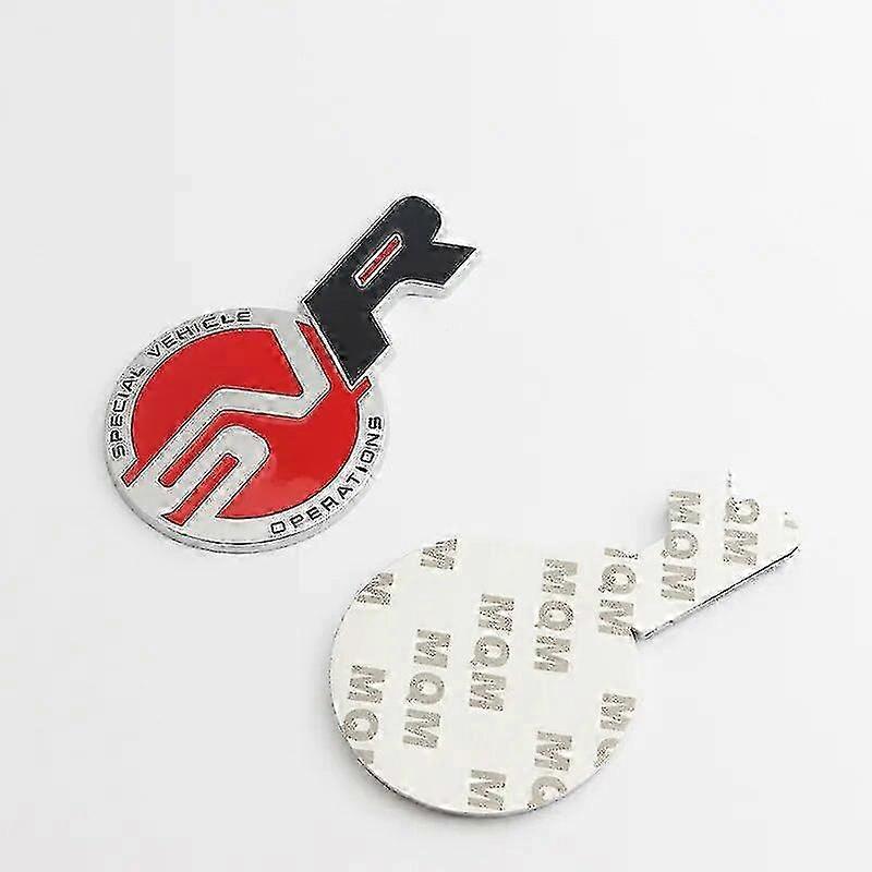 3d Metal Svr Logo Letters Car Rear Trunk Fender Emblem Badge Decal For ...