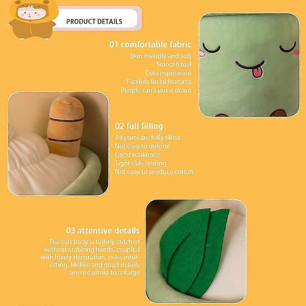 Bubble Tea Plush Pillow Plush Pillow, Cute Milk Tea Cup Plushie Bubble ...