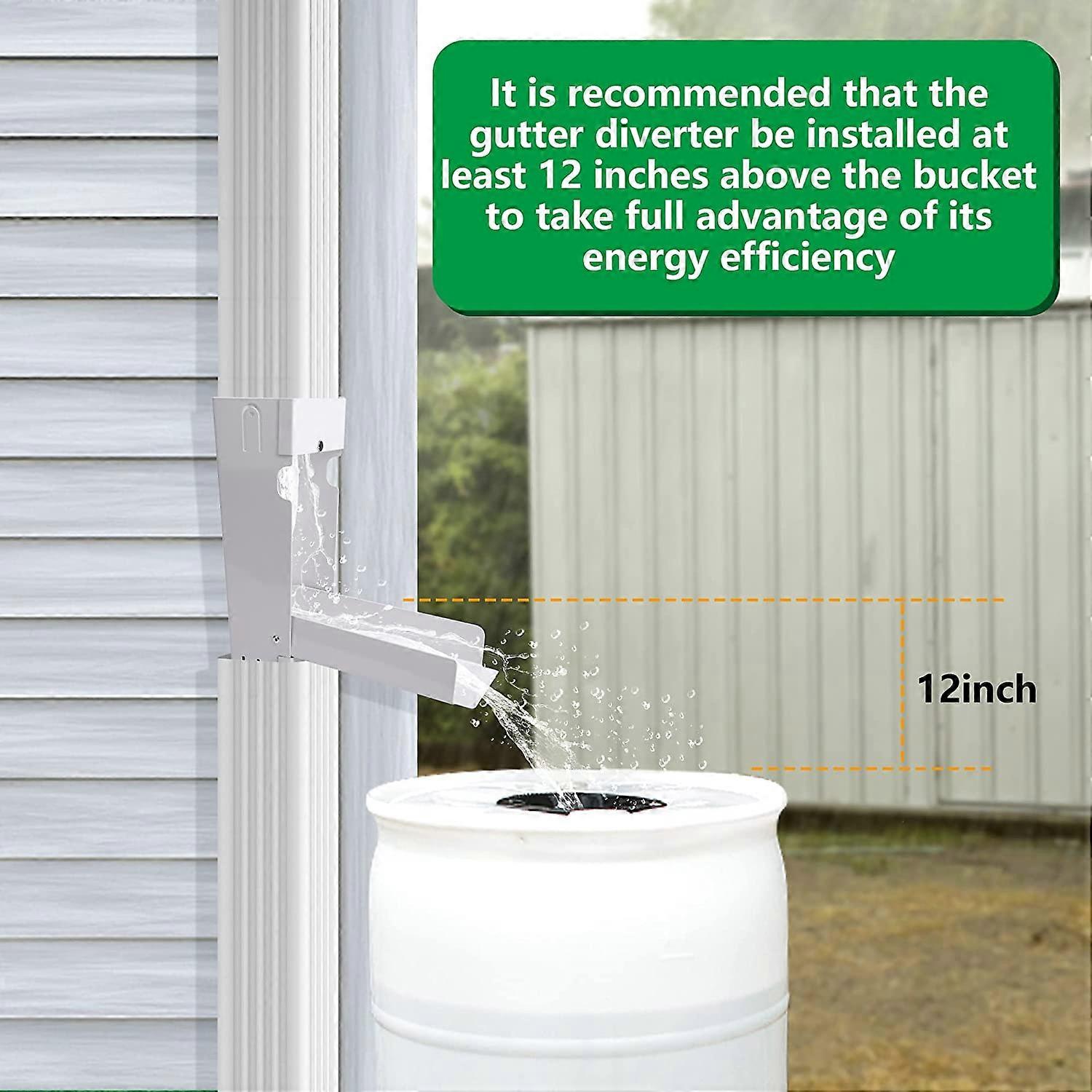 Rainwater Collection System, Rain Barrel Diverter Catching Collection ...