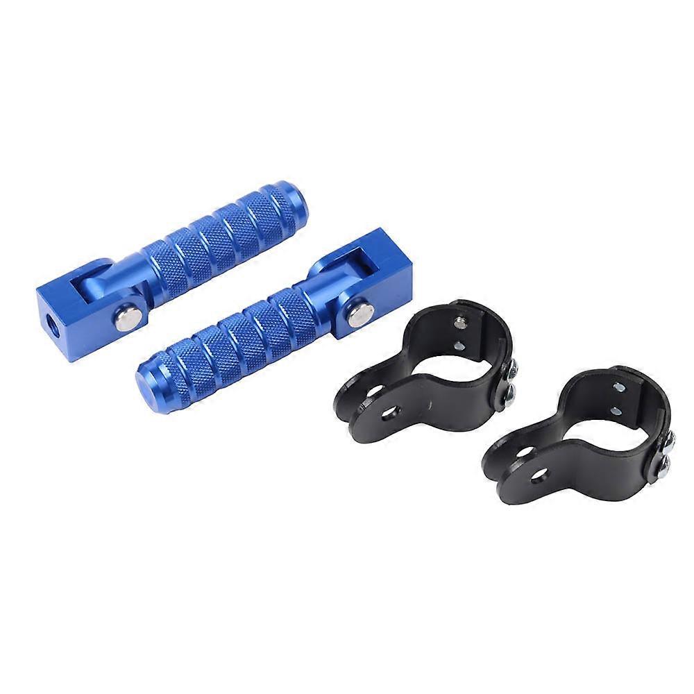 Motorcycle Highway Foot Pegs Clamp Crash Bar Footrest Footpegs For ...