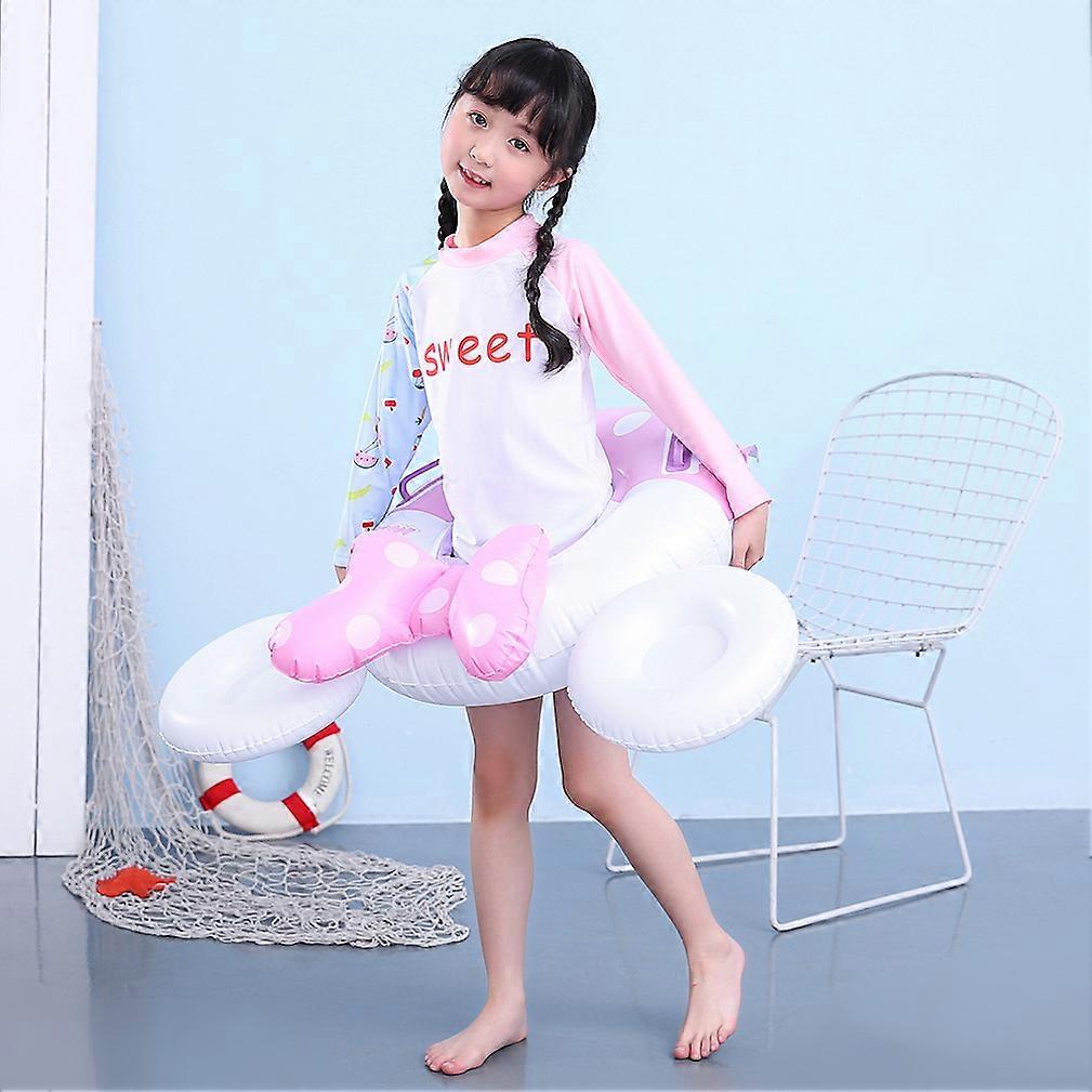 Pink Bow Tie Pool Float Inflatable Swimming Ring for Kids | Fruugo UK