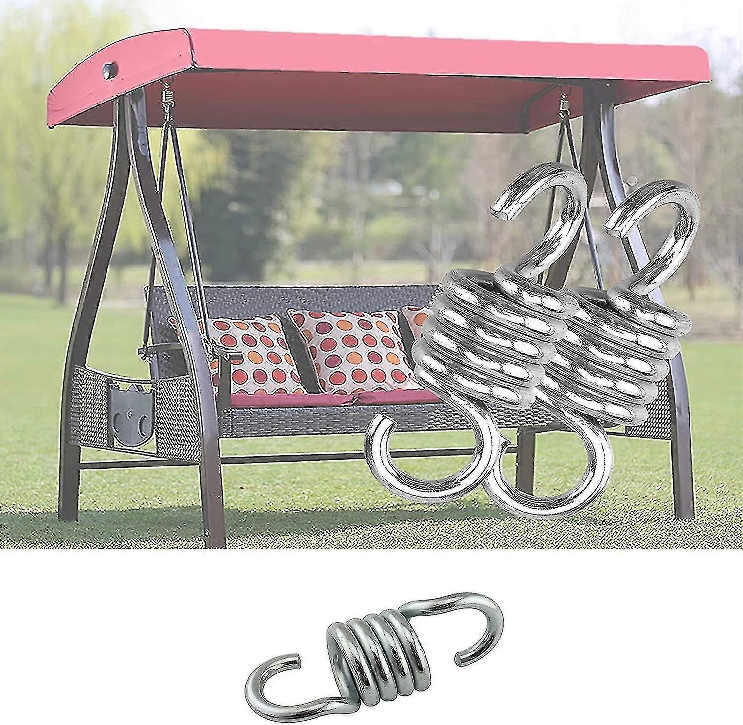 2 Pieces Spring Hammock Spring, Hanging Chair Spring Hammock, Rocking ...