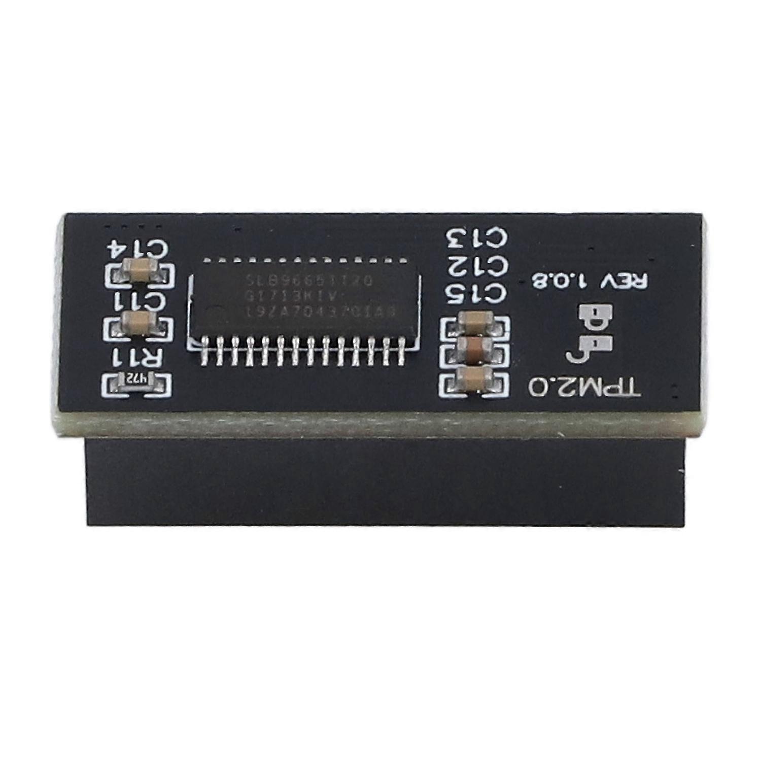 TPM 2.0 Module 20 Pin LPC Interface Encrypted Trusted Platform Module ...