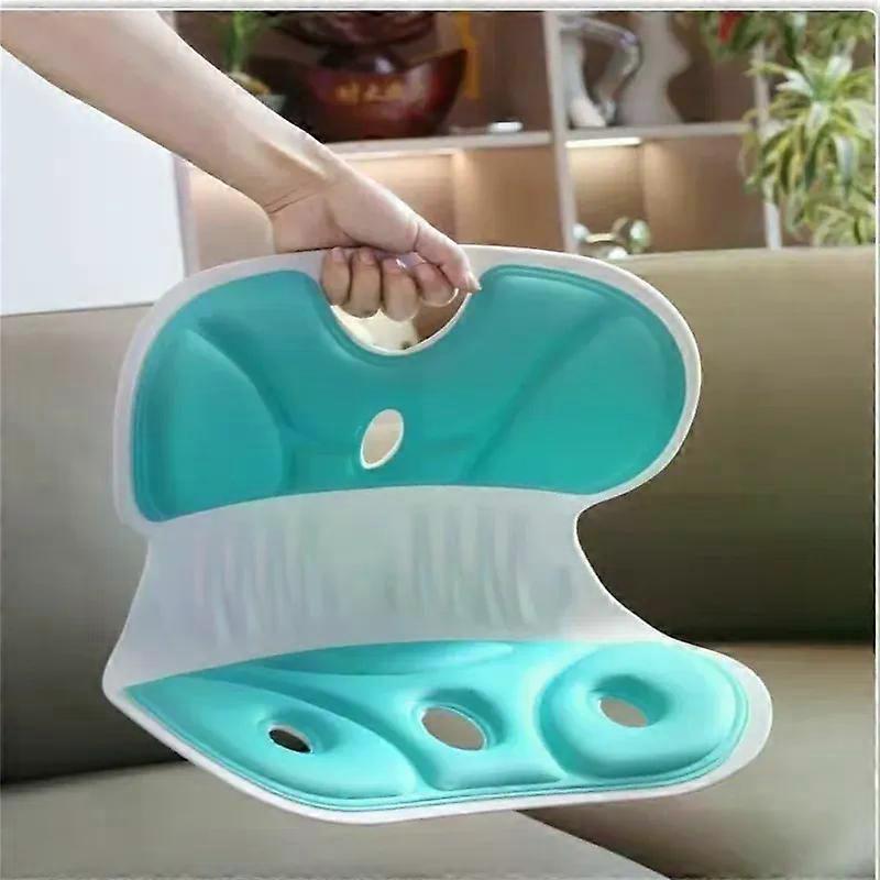 Lumbar Support Cushion with Back Integrated Sitting Posture Correction ...