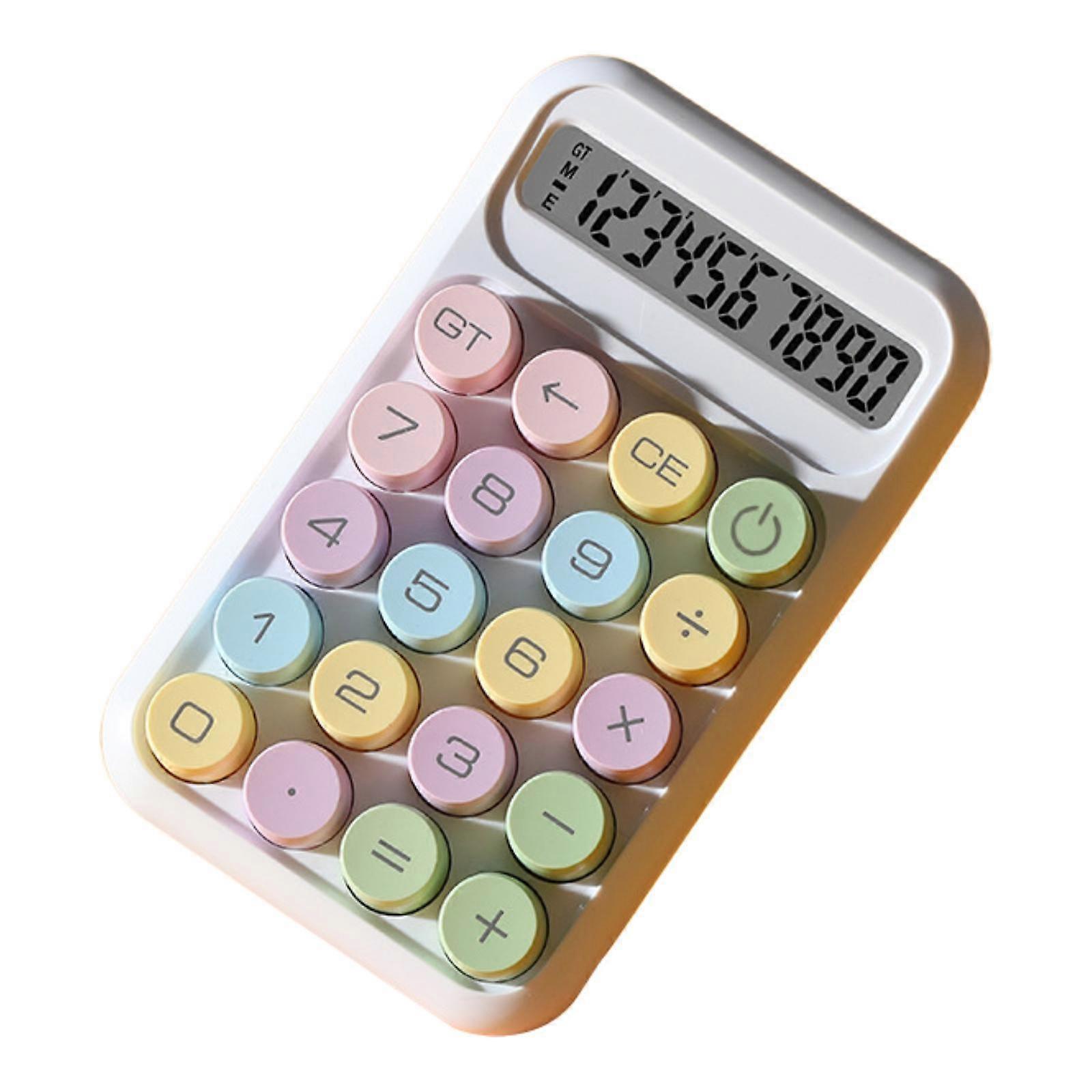 10 Digit Calculator Basic Pocket Calculator Desk Accessory Stationery ...