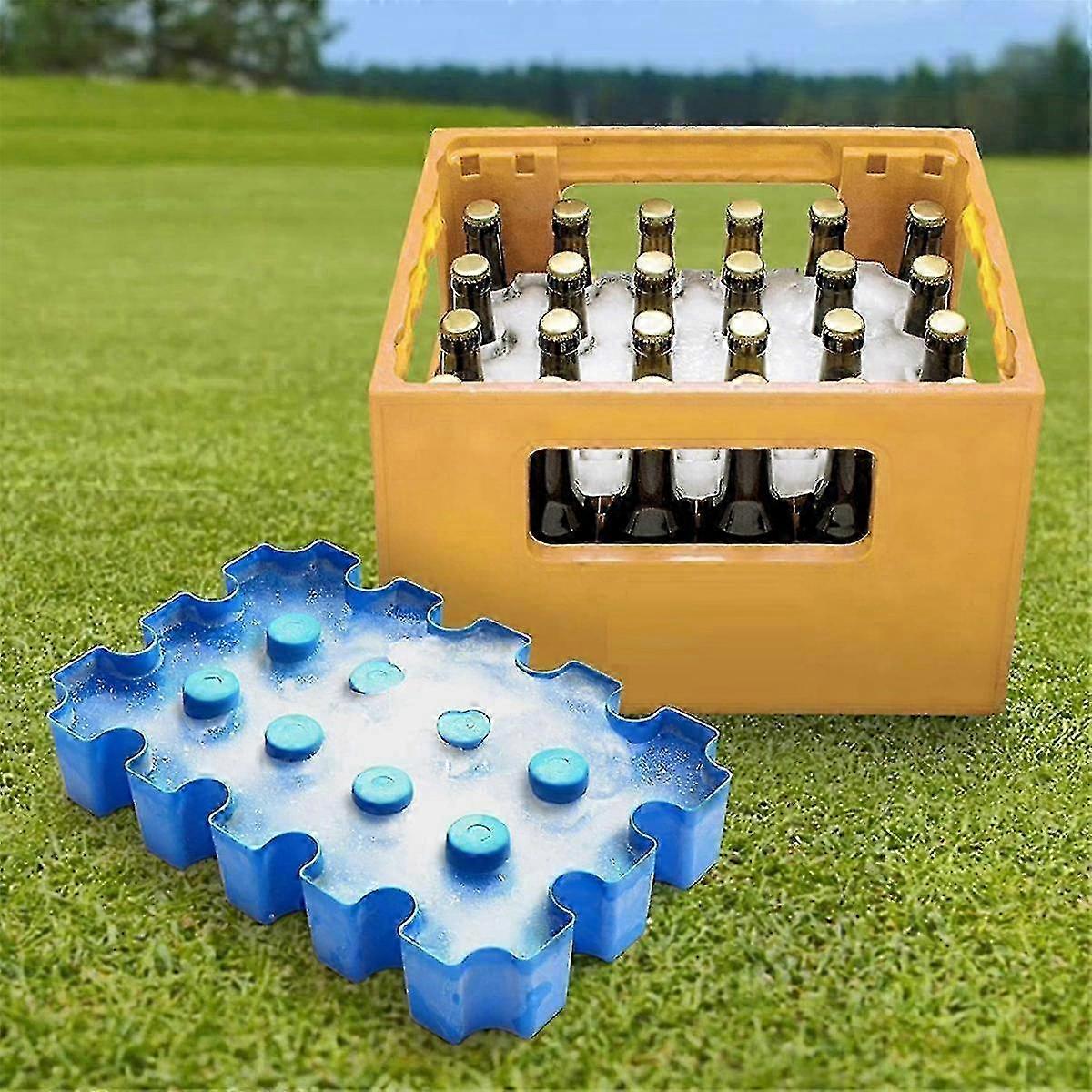 Beer Crate Ice Block, Beer Cooler Ice-cube Tray For Beer Crates Gift ...