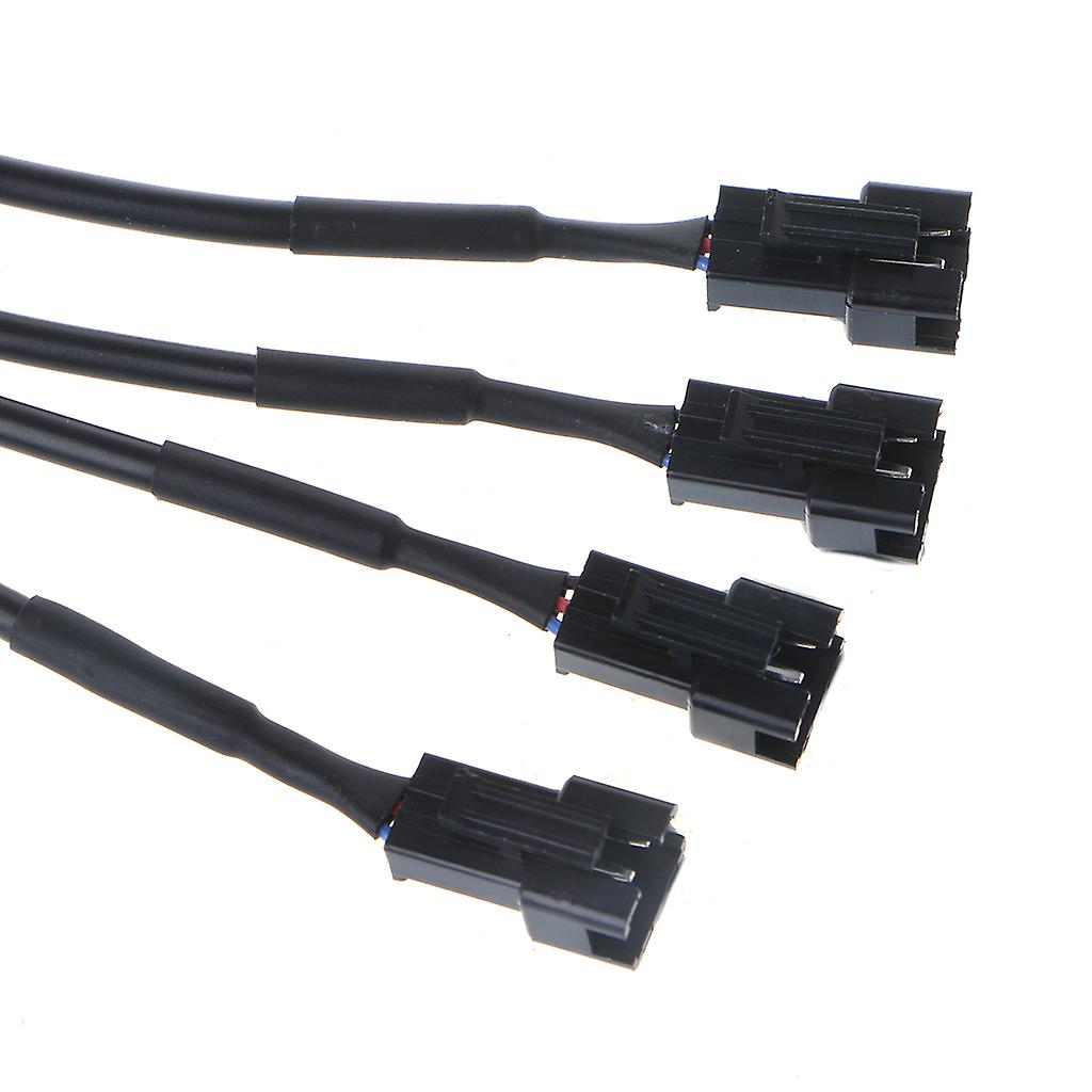 Pc Motherboard 5v 3 Pin 12v 4 Pin To Aura Rgb Fan Socket Multi ...