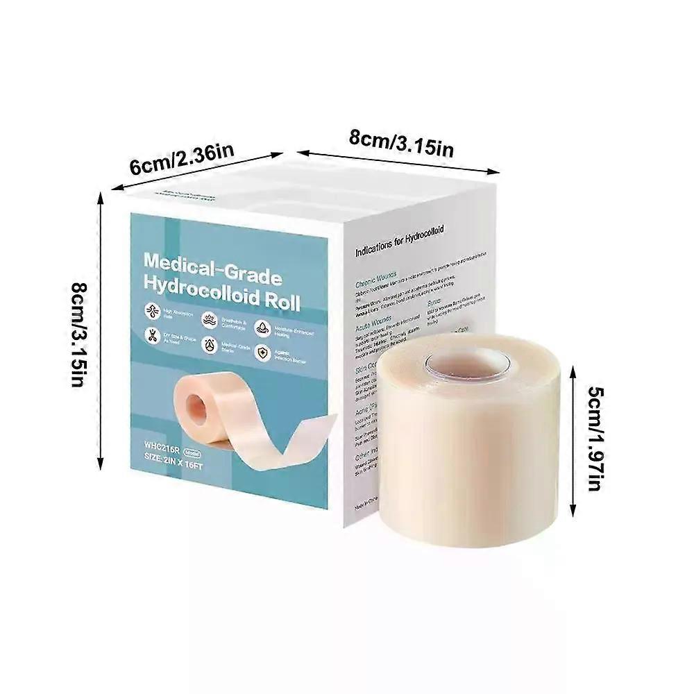 Hydrocolloid Acne Patches Roll 5m Cuttable Blister Bandages for Face ...