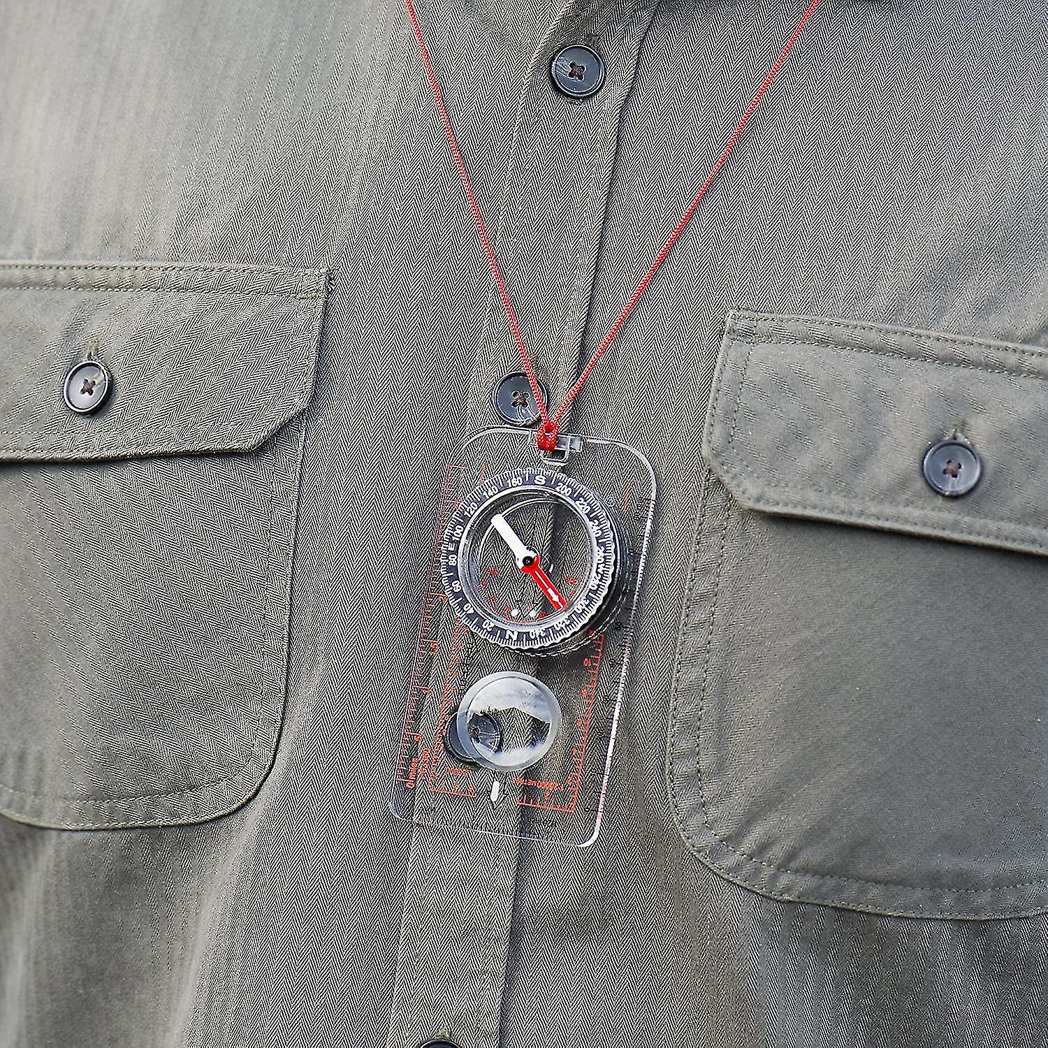 Navigation Compass, Map Ruler, Hiking Compass For Reading, Boy Scout ...