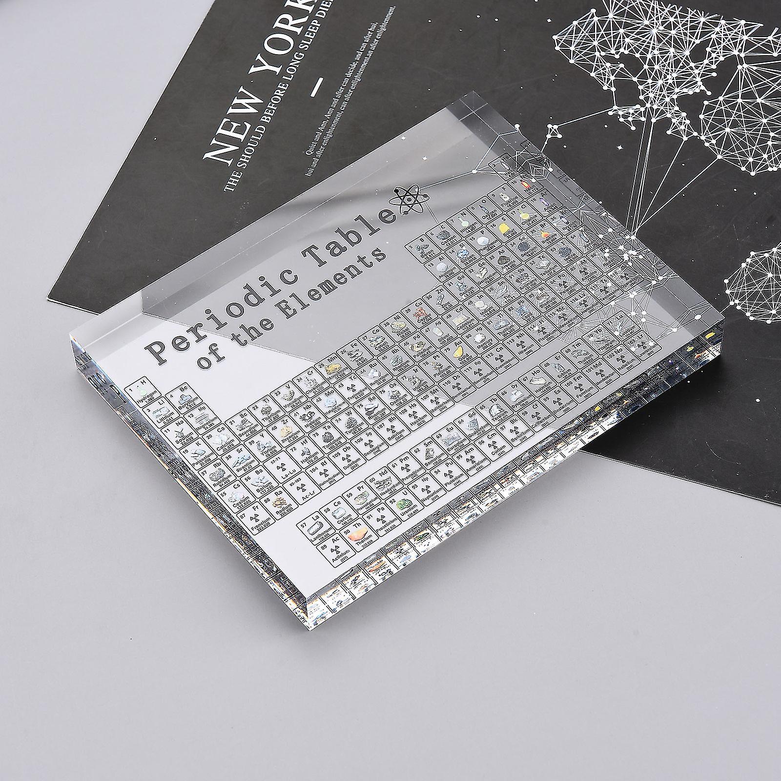 Periodic Table Of Chemical Elements,clear Acrylic Chemical Element ...