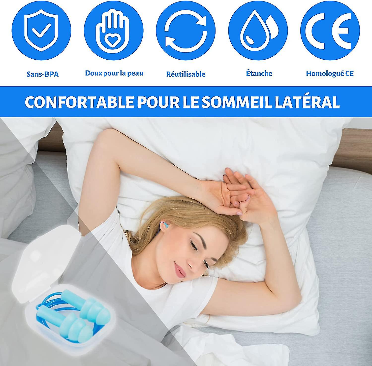 Wireless Silicone Earplugs, Waterproof Silicone Gel Corded String Ear ...