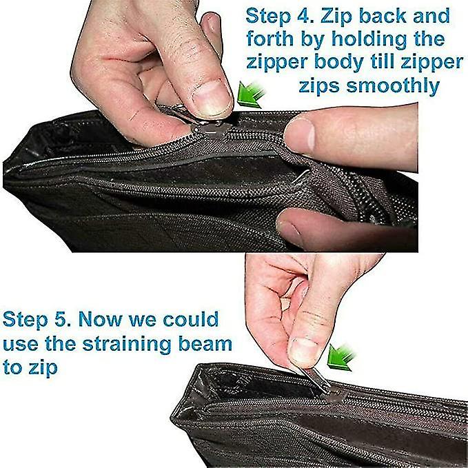 6-pack Fixed Zipper Pullers - Zipper Slider Repair, Instant Zipper Set ...