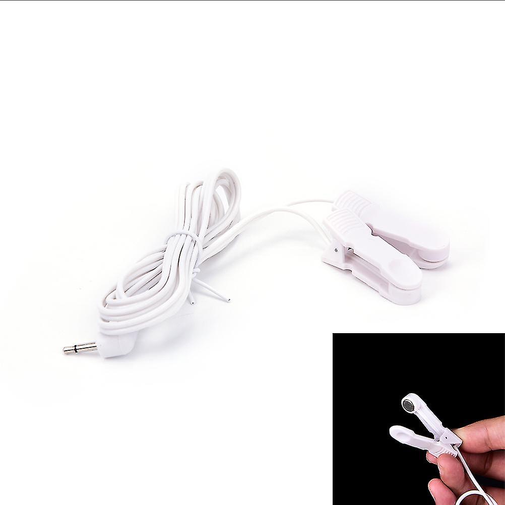 Electrode Lead Wires With 2 Ear Clips For Tens Therapy Machine Massager ...