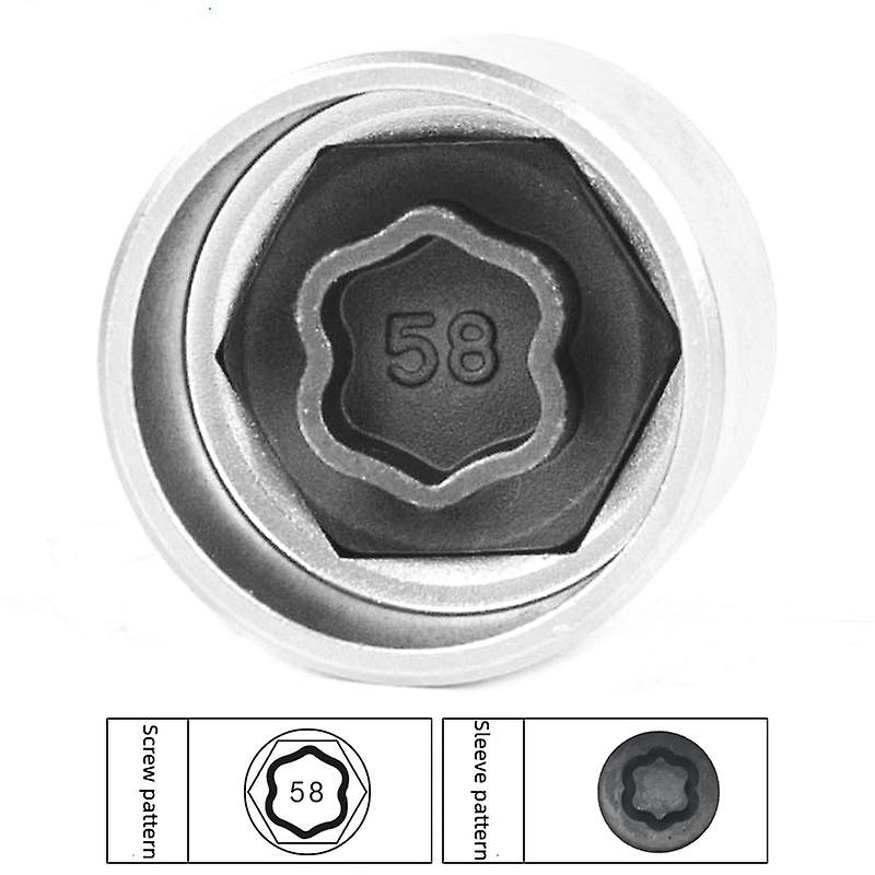 Anti-theft Screw Key Tool For Bmw 1 2 3 4 5 7 Series X3 X4 X5 X6 Gt ...