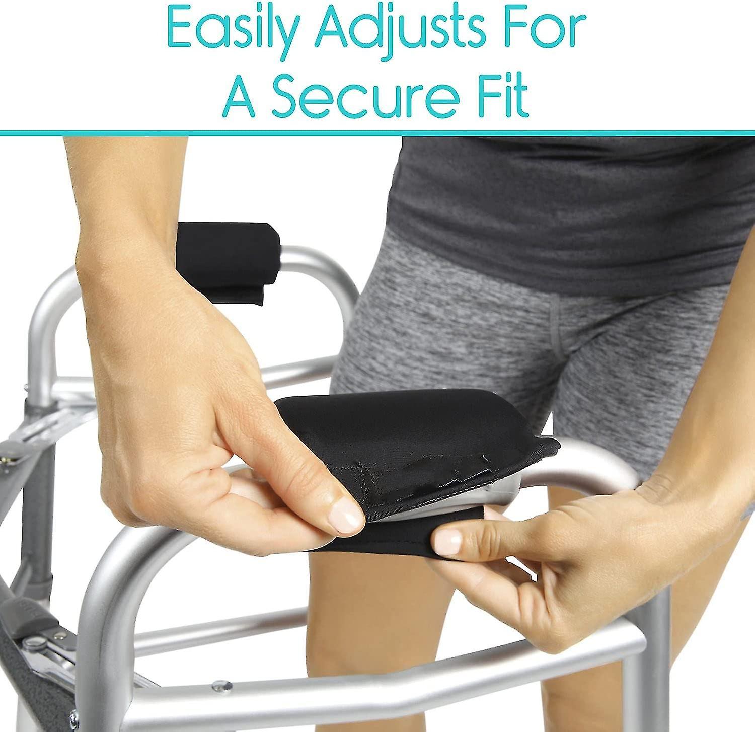 Walker Padded Hand Grip Covers,mobility Aid Hand Cushion,walker Handle ...