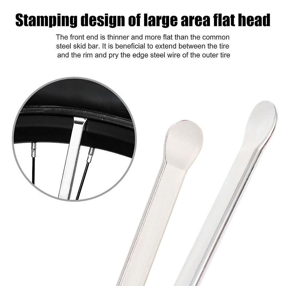 3 Pcs set mtb bike tire lever cycling steel wheel pry up hooks mountain bicycle wheel tyre ...