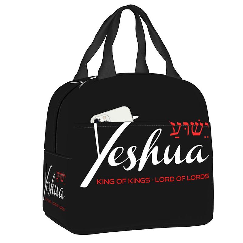 Jesus Christ On The Cross God Lunch Bag Women Cooler Warm Insulated ...