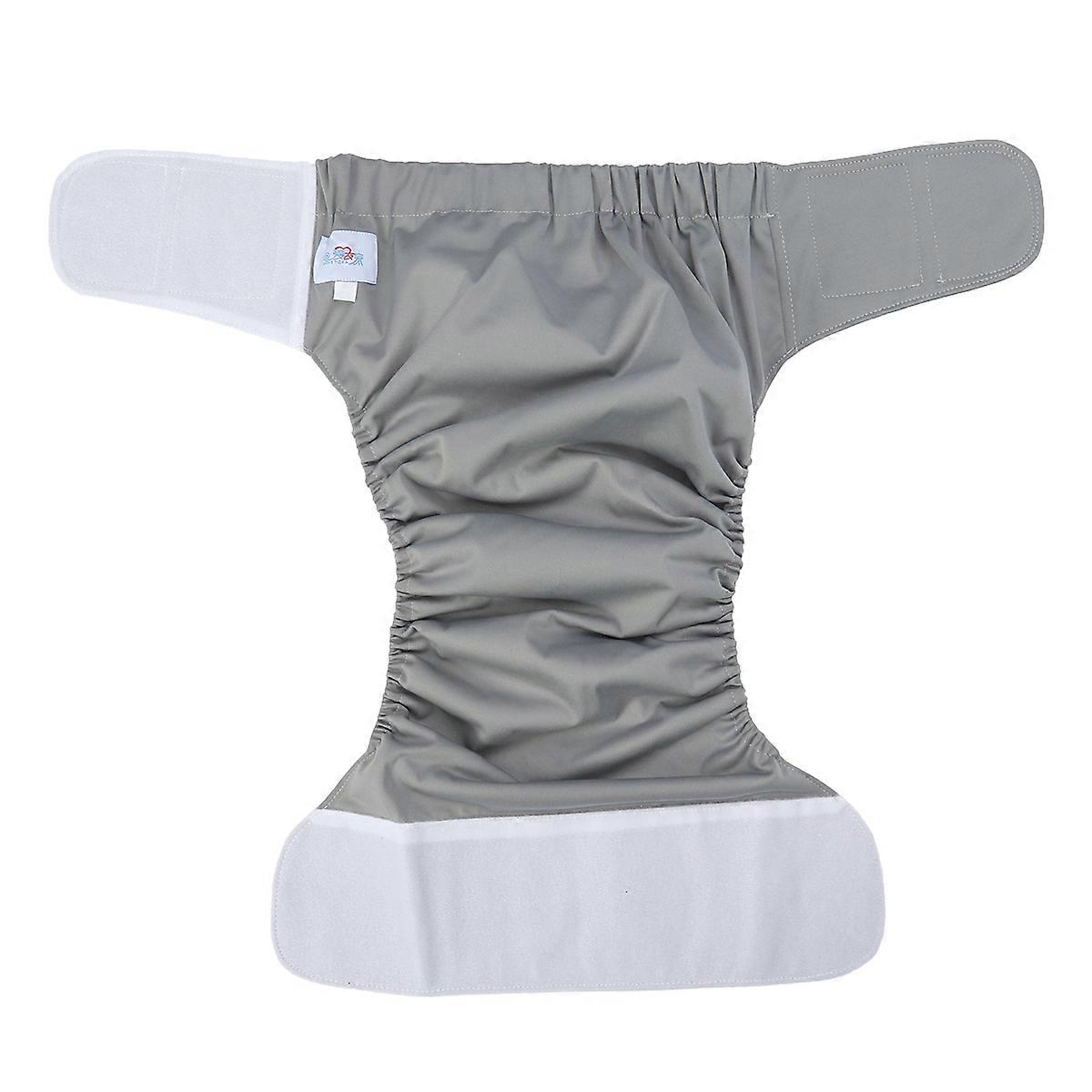 1PC Large Adult Nappy Reusable Washable Diaper Adjustable Large Nappy ...