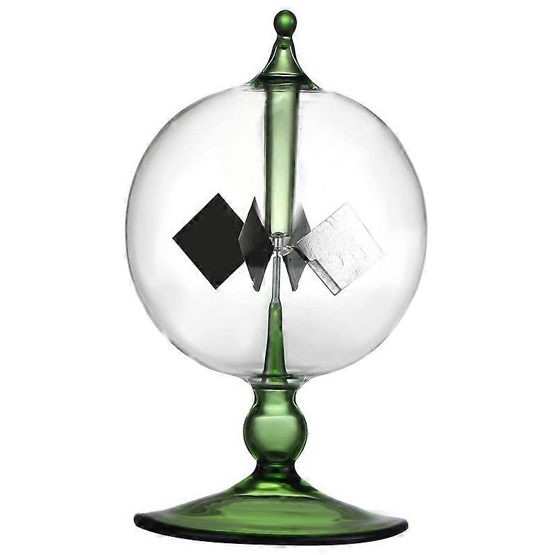 Green Solar Radiometer Crookes Solar Energy Spinning Vanes Windmill ...