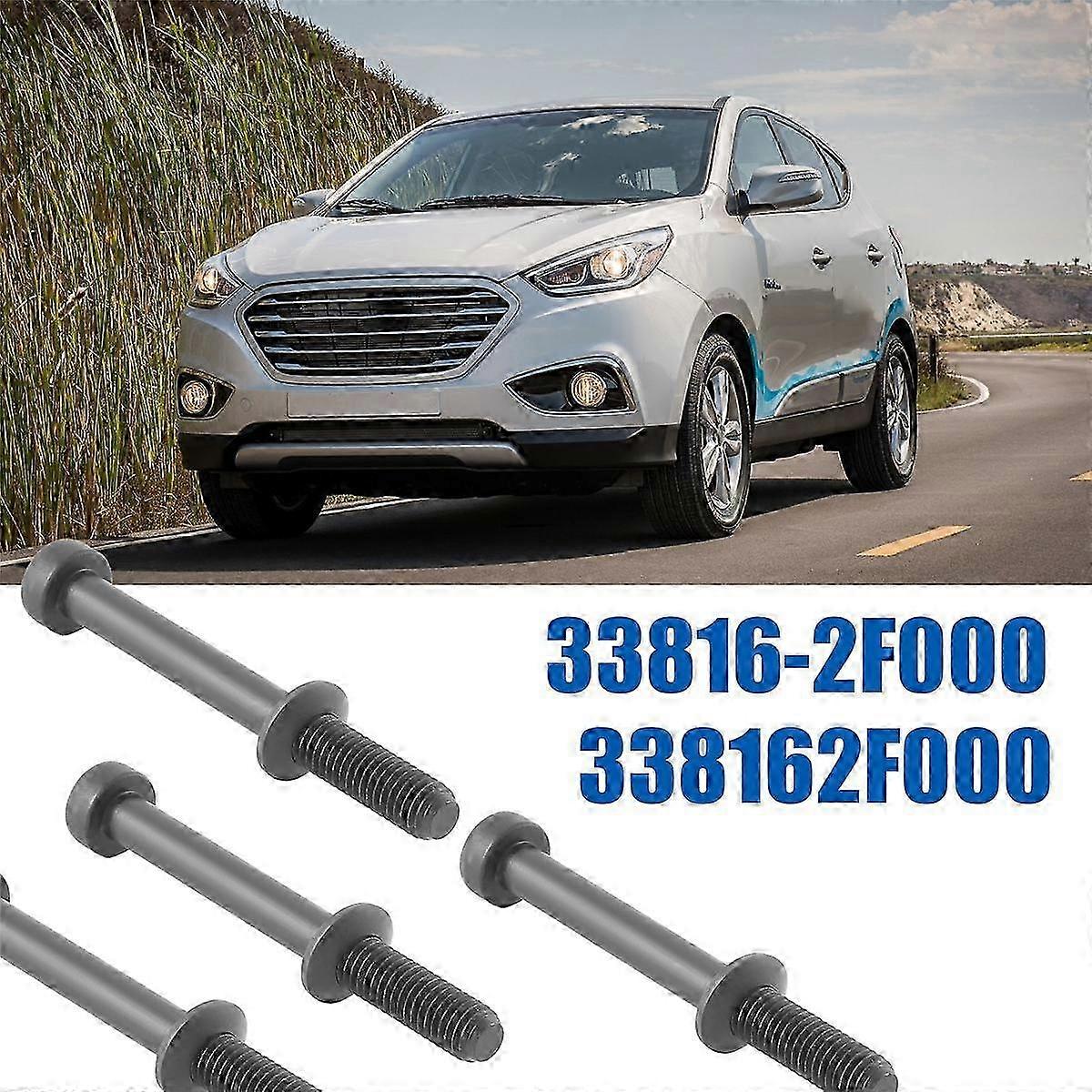 For 4Pcs Fuel Injector Clamp Bolt Assembly for Hyundai ix35 Carnival ...