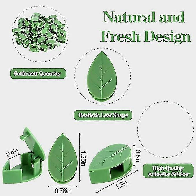 50 Pieces Plant Clips Climbing Plant Fixing Plant Fixing Clip Self ...