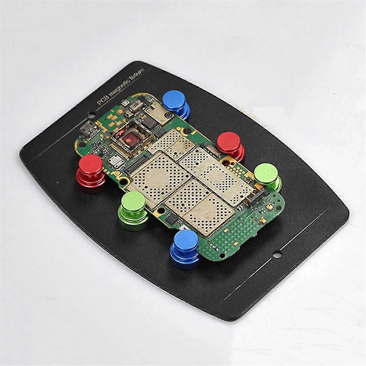 PCB Board Holder Fixture Soldering Platform with 6pcs Magnetic Pins ...
