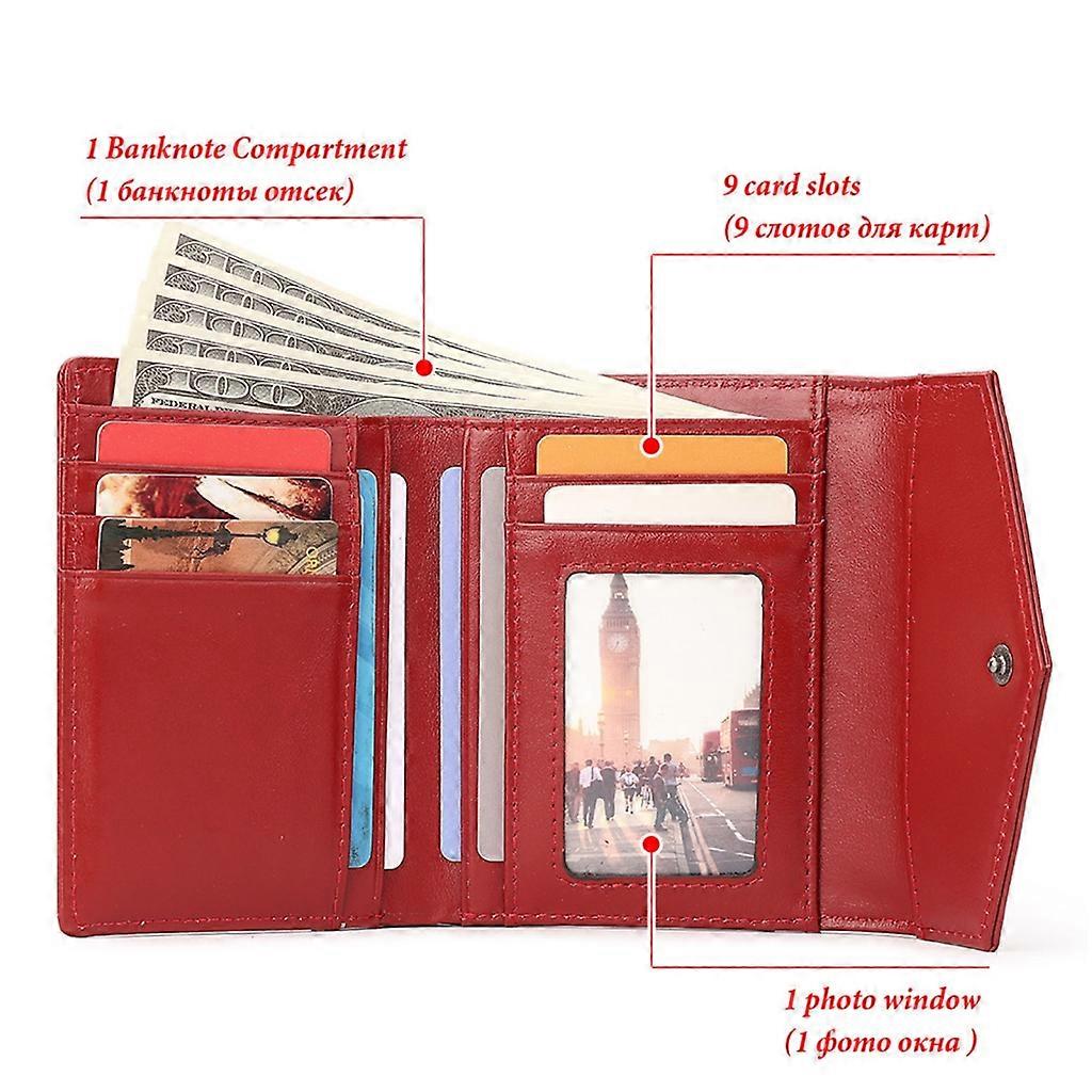 RFID Wallet Blocking Credit Bank Card Holder Coin Purse Travel for ...