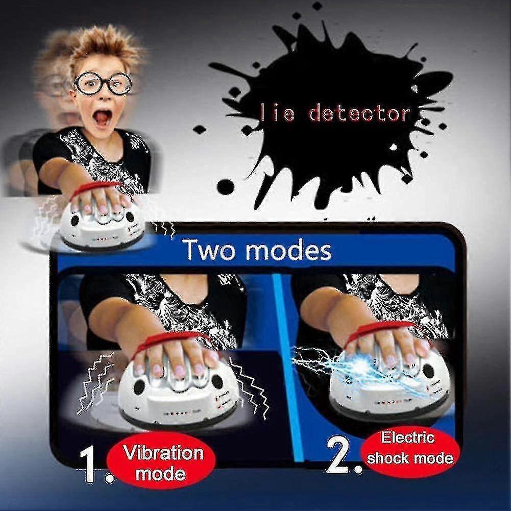 Electric Shocking Lie Detector, Funny Polygraph Testing Toys, Tricky ...