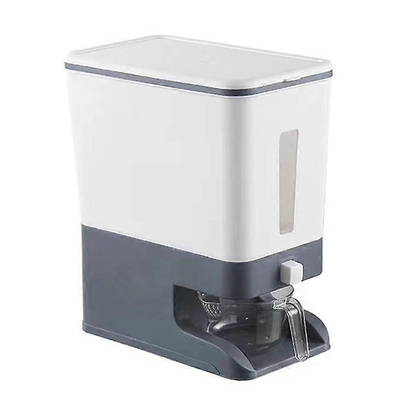 Press-Type Rice Dispenser Sealed Grain Container Storage Household ...