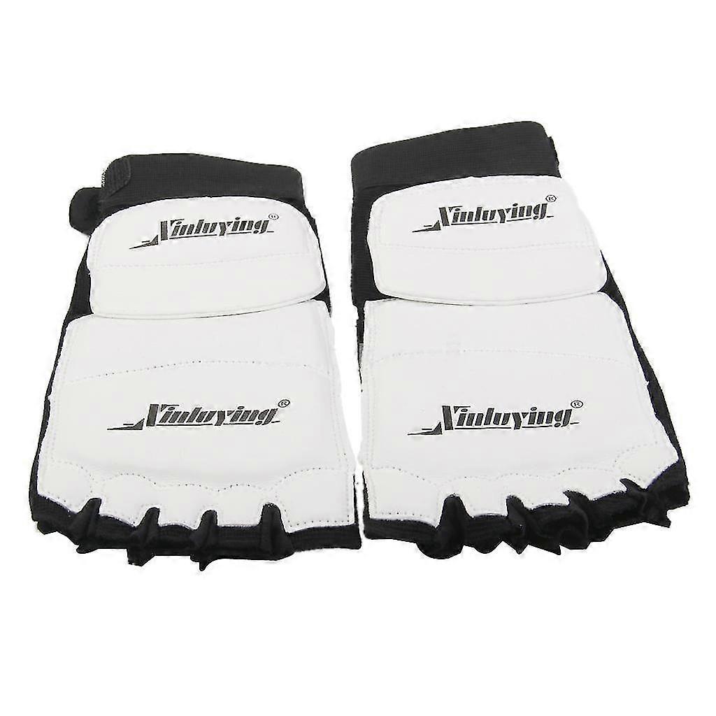 1 Pair Taekwondo Foot Protector Karate Boxing Martial Arts Sparring ...