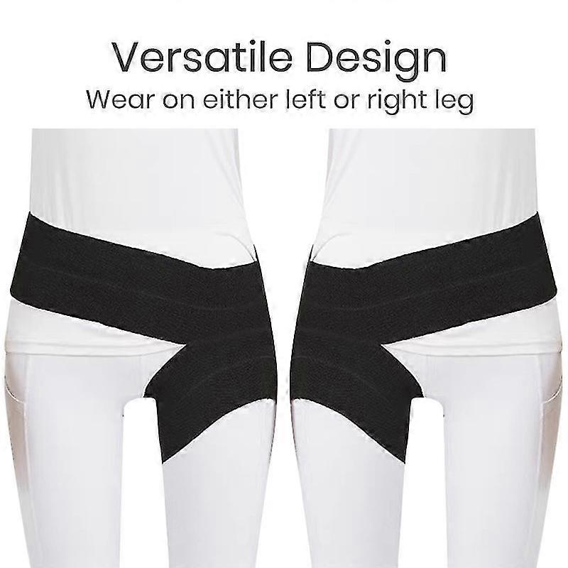 Support Brace, Light Breathable Close Fit Professional Groin Brace Hip ...