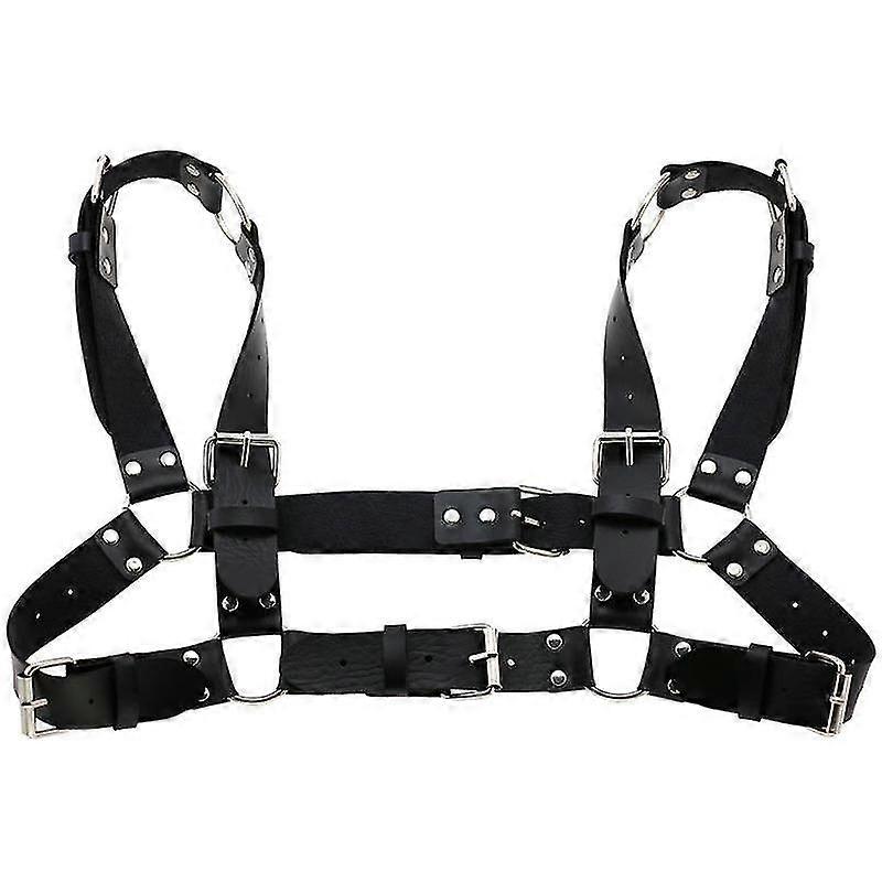 Adjustable Caged Metal Body Chain Chest Harness for Women and Men ...