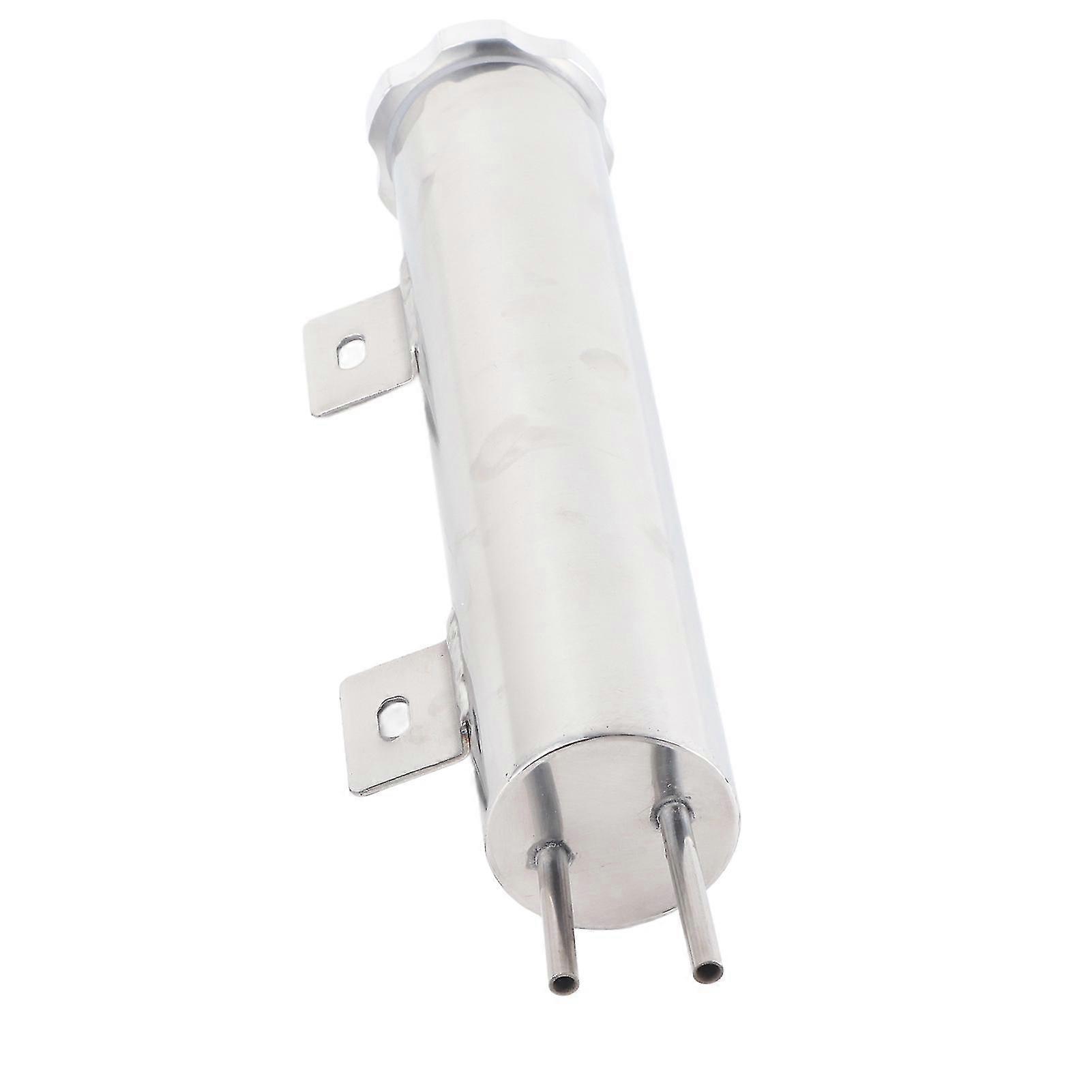 32oz Radiator Overflow Tank Bottle Polished Stainless Steel Coolant ...