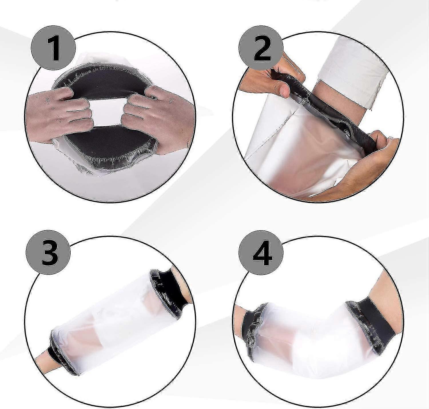 Elbow Waterproof Plaster Protector And Bandage Protector For Bathing ...