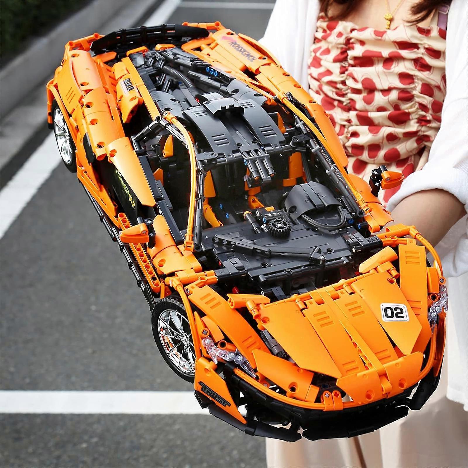 Mould King Technic McLaren P1, Race Car Model Building Kit, 1:8 Scale ...