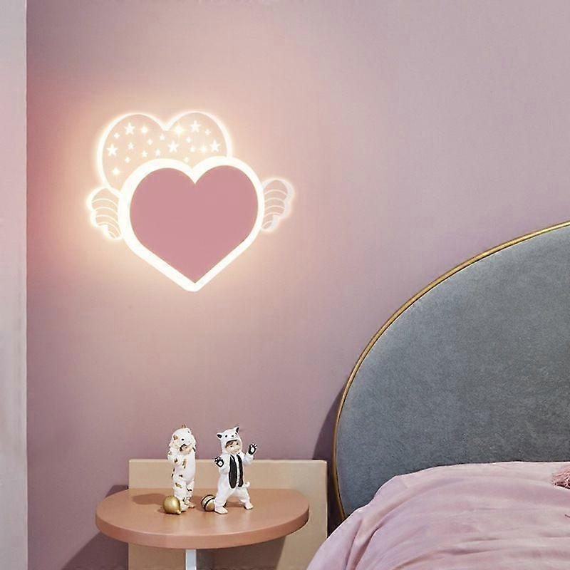 Children'S Bedroom Wall Lamp Bedside Acrylic Boys And Girls Bedroom ...