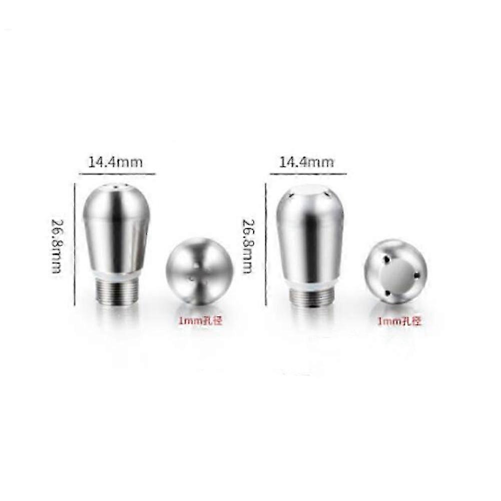 3 Holes Stainless Steel Coffee Machine Steam Nozzle Milk Foam Spout for ...