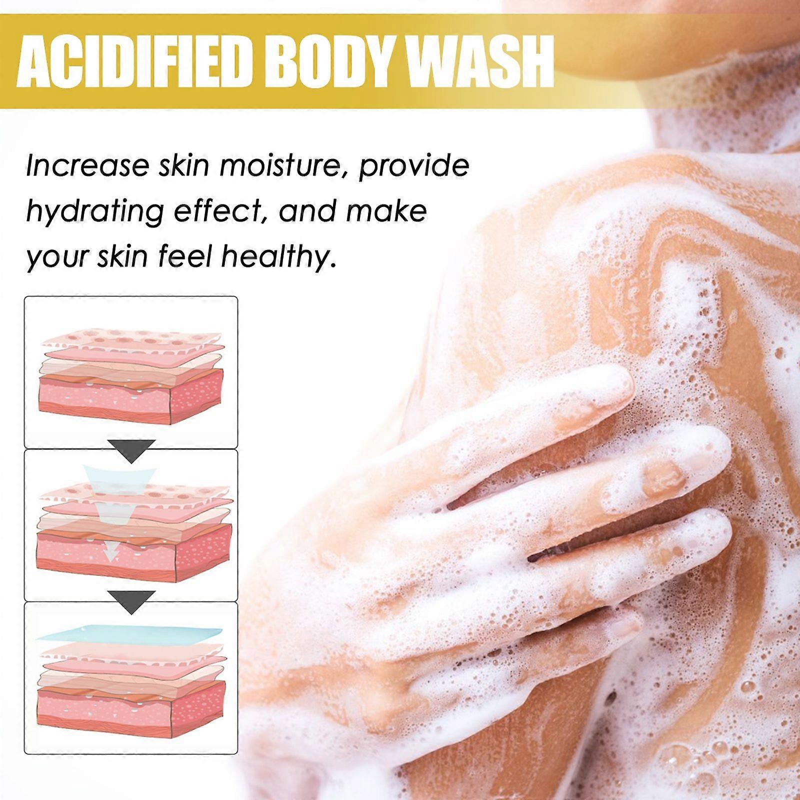 Acidified Body Wash, Deep Cleansing And Long-Lasting Moisturizing ...