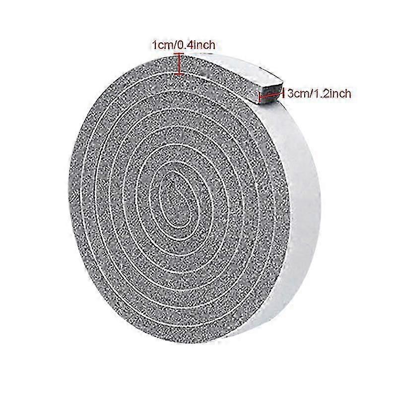2 Rolls Door Window Sealing Strip Polyurethane Cuttable Weatherproofing ...