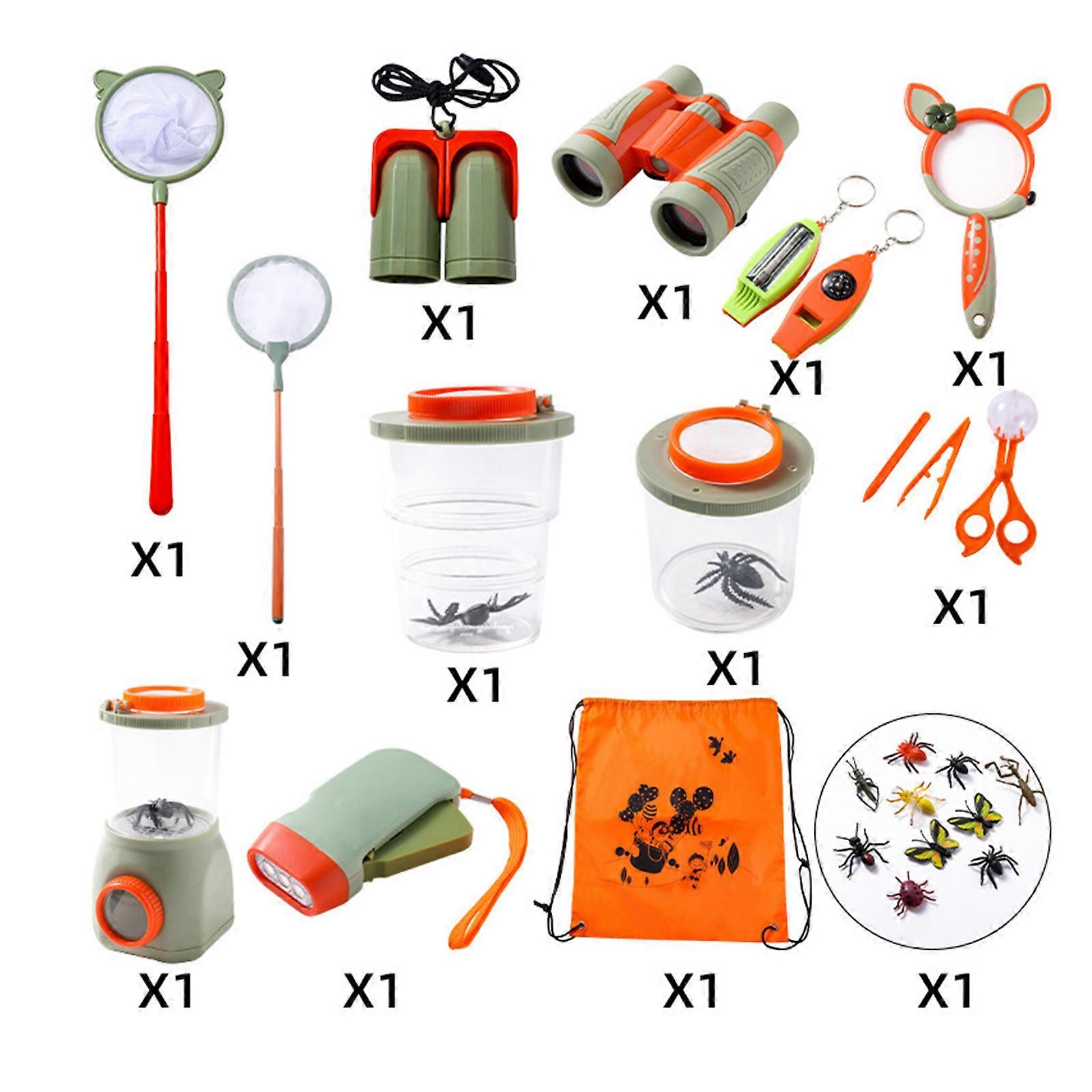 Kid Outdoor Set Insect Catching Observation Tools Nature Exploration ...