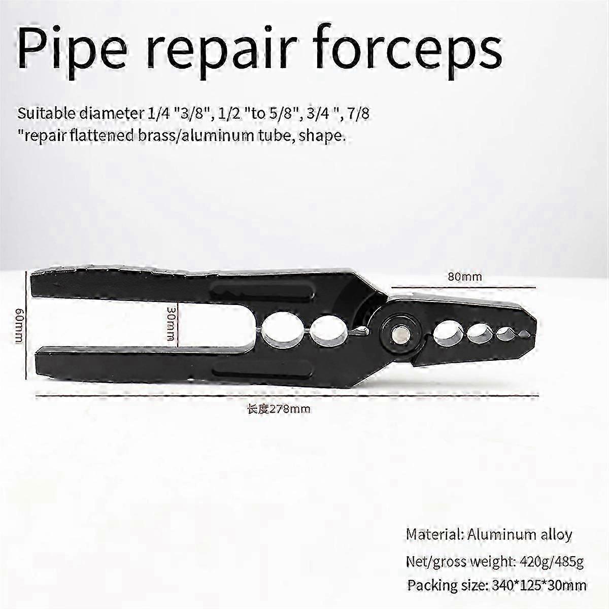 Copper Tube Shaping & Round Mouth Repair Pliers - CT-301 for Metal ...