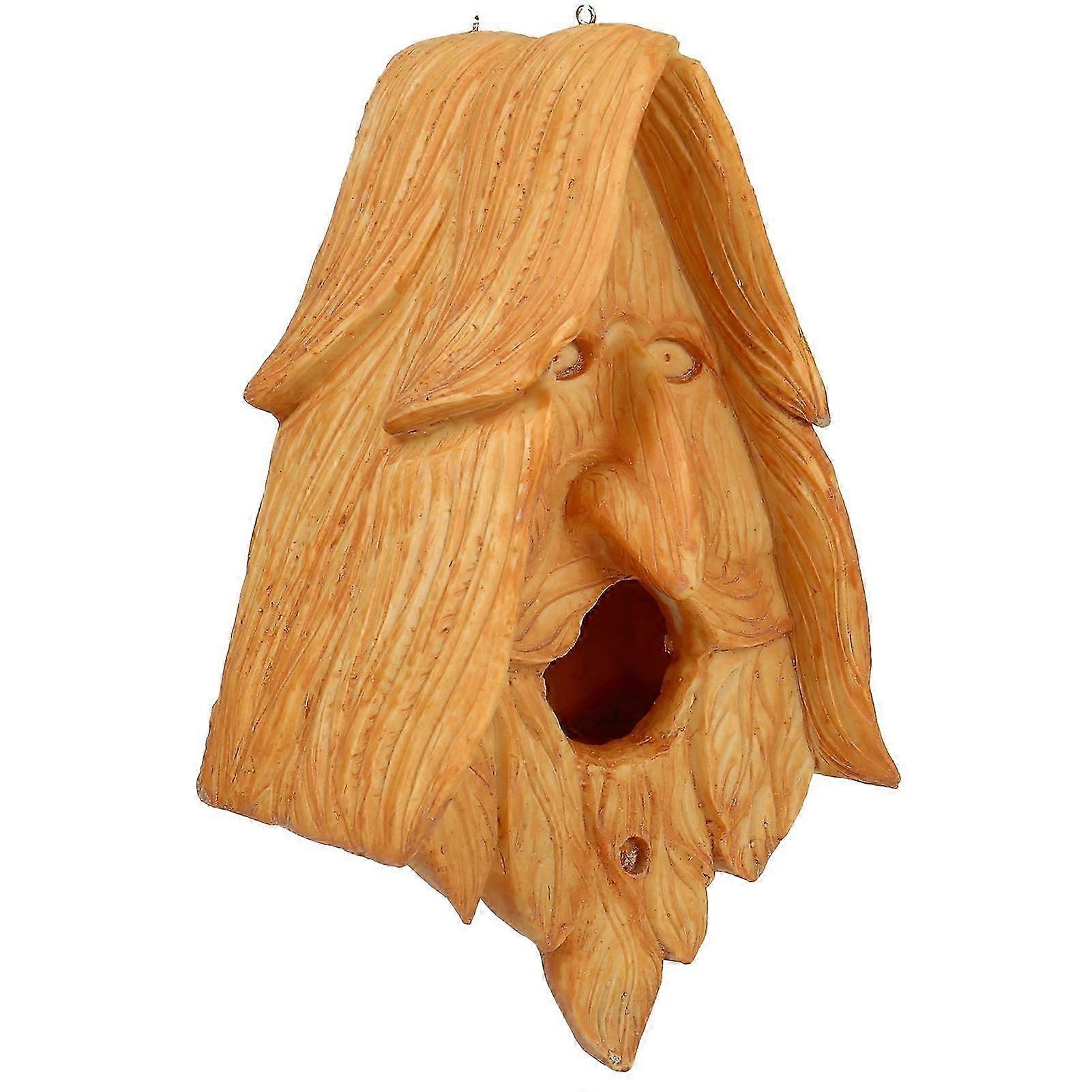 Old Man Face Shape Bird House Carefully Handcrafted Bird Rest Place for ...