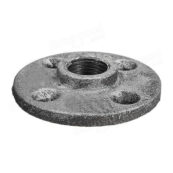 1/2 Inch Cast Iron Steel Tube Pipe Floor Flange Pipe Fitting Wall Mount ...