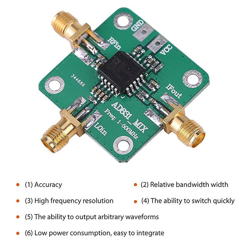 AD831 High Frequency Transducer RF Mixer Module 500MHz Bandwidth RF ...