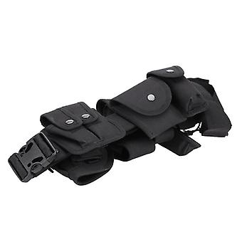 Tactical Police Security Guard Equipment Duty Utility Kit Belt With ...