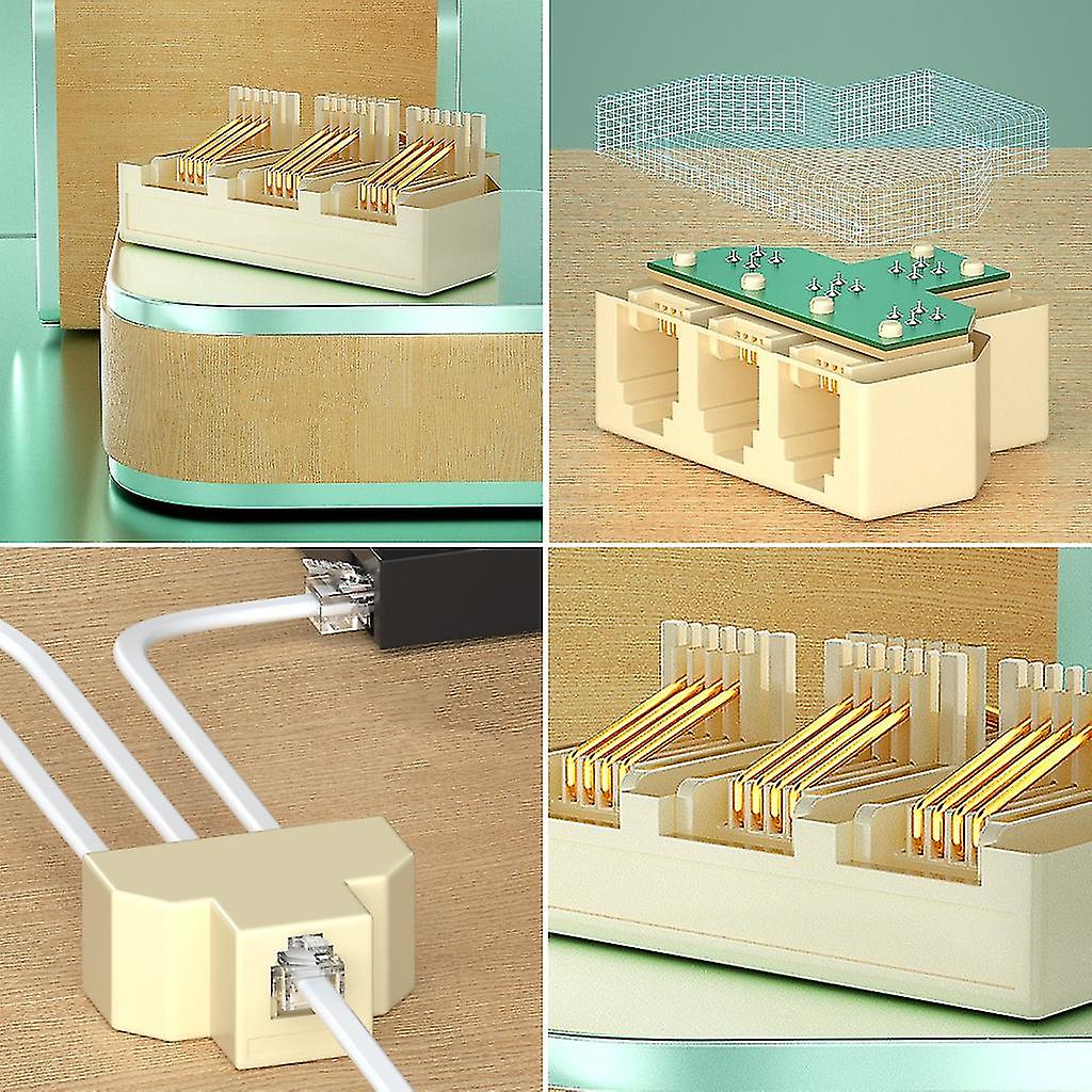 Telefon Splitter Adapter Trevejs Junction Box Tabsfri transmission ...
