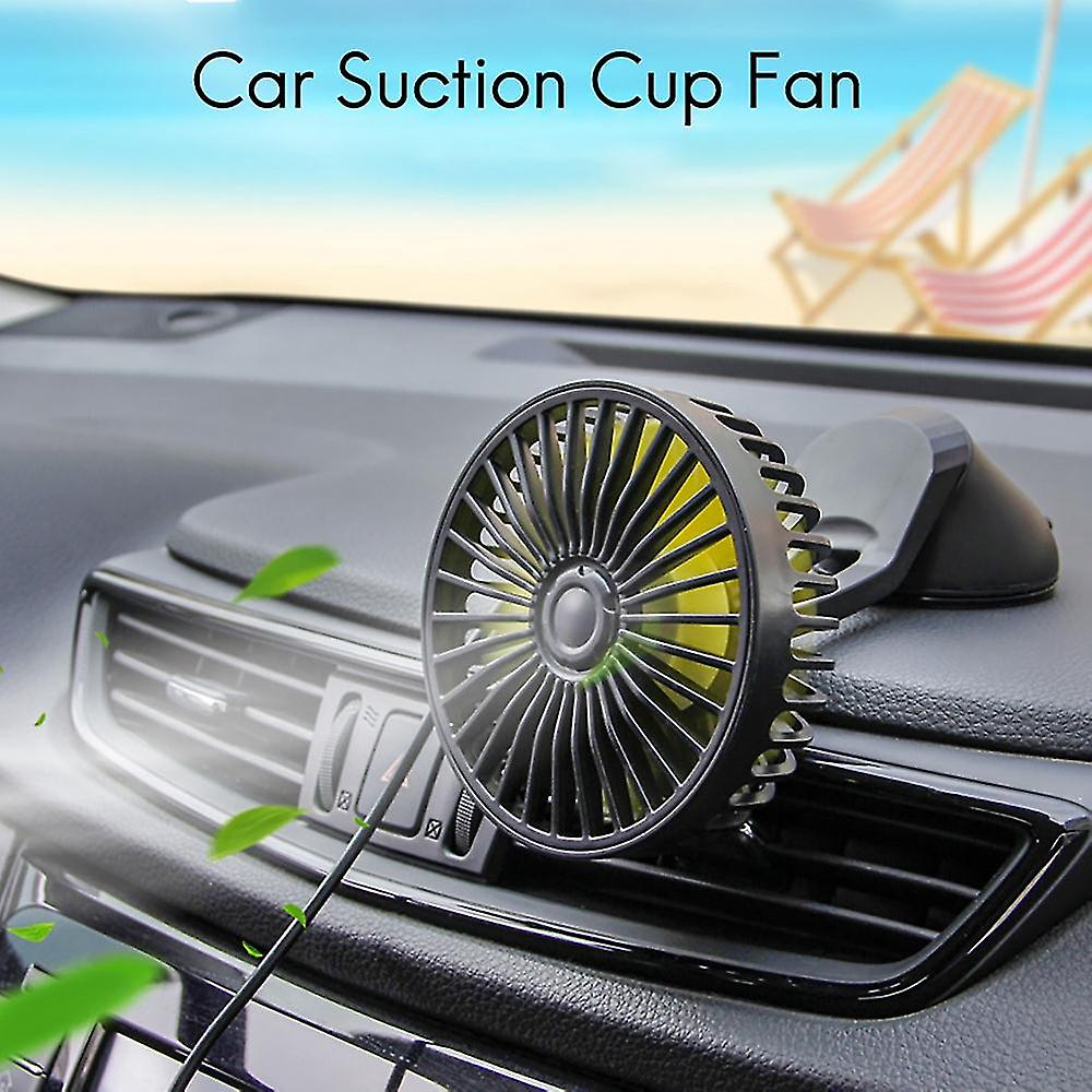 Universal Wind Three Speed Control Usb Car Fan Usb Car Fan Suction Cup ...